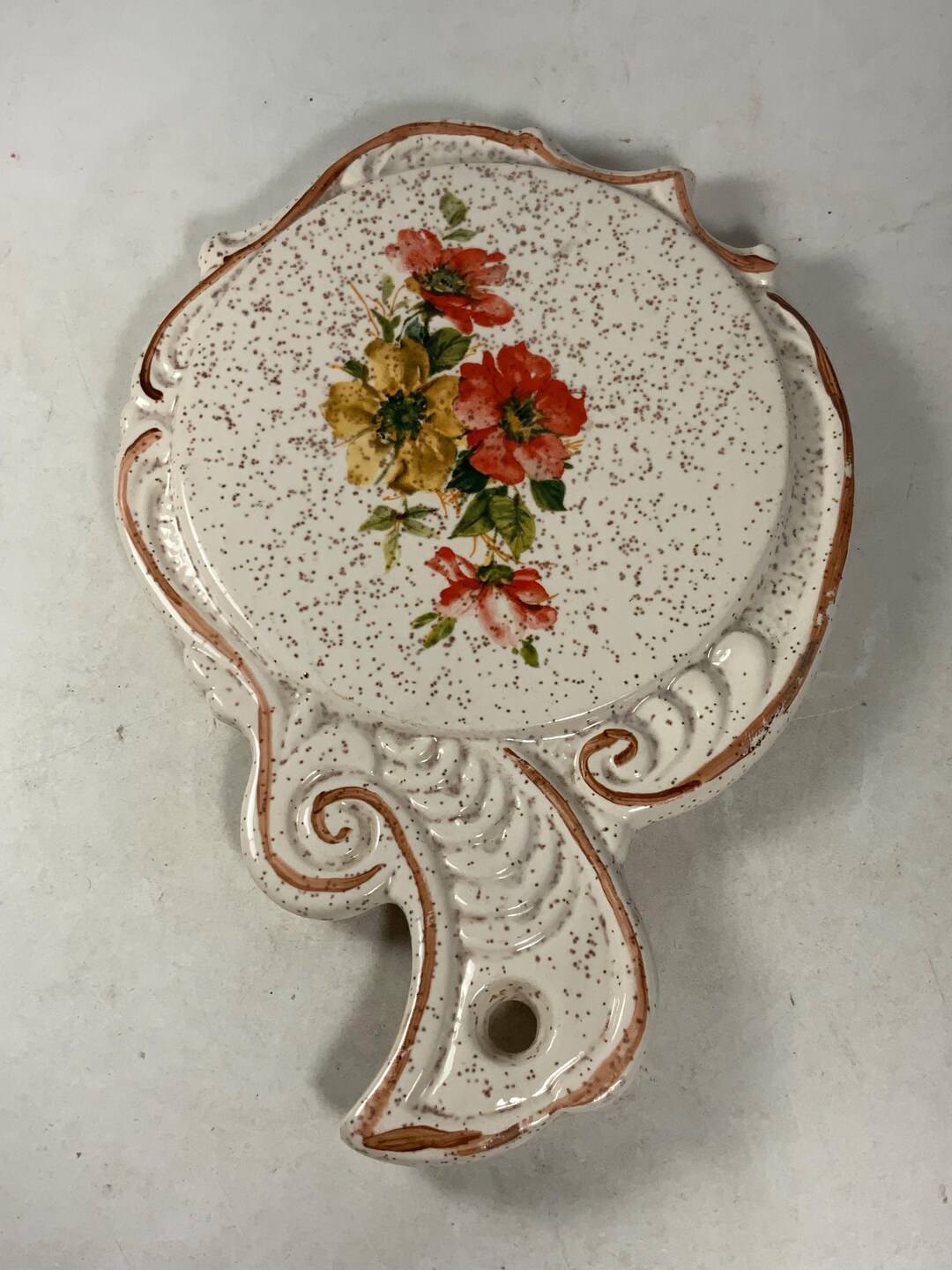 Vintage California Pottery Hand Painted Trivet 8.5 In. - Etsy