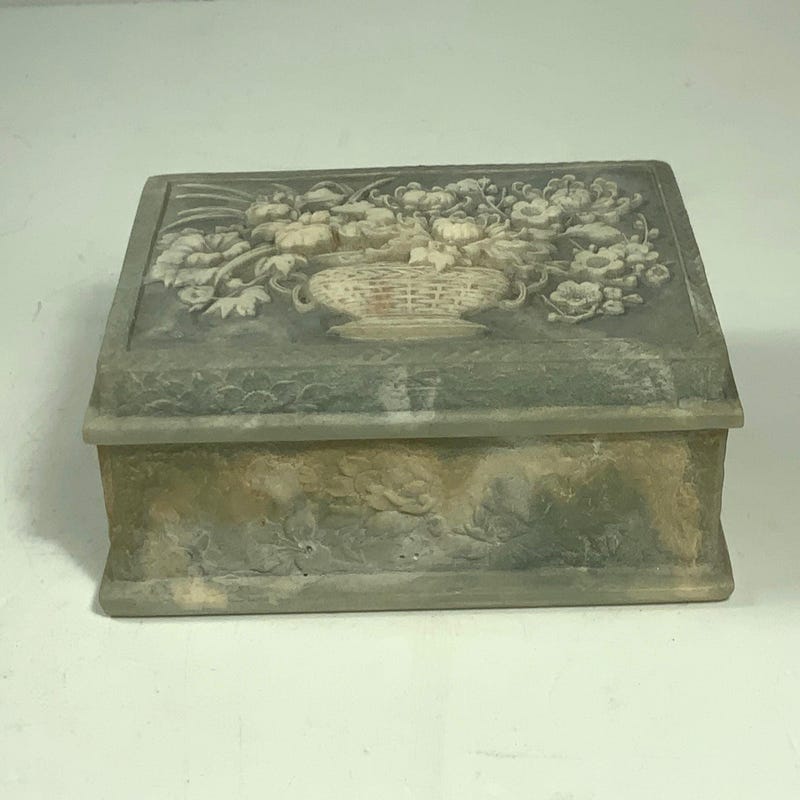 Incolay Jewelry Box - Etsy