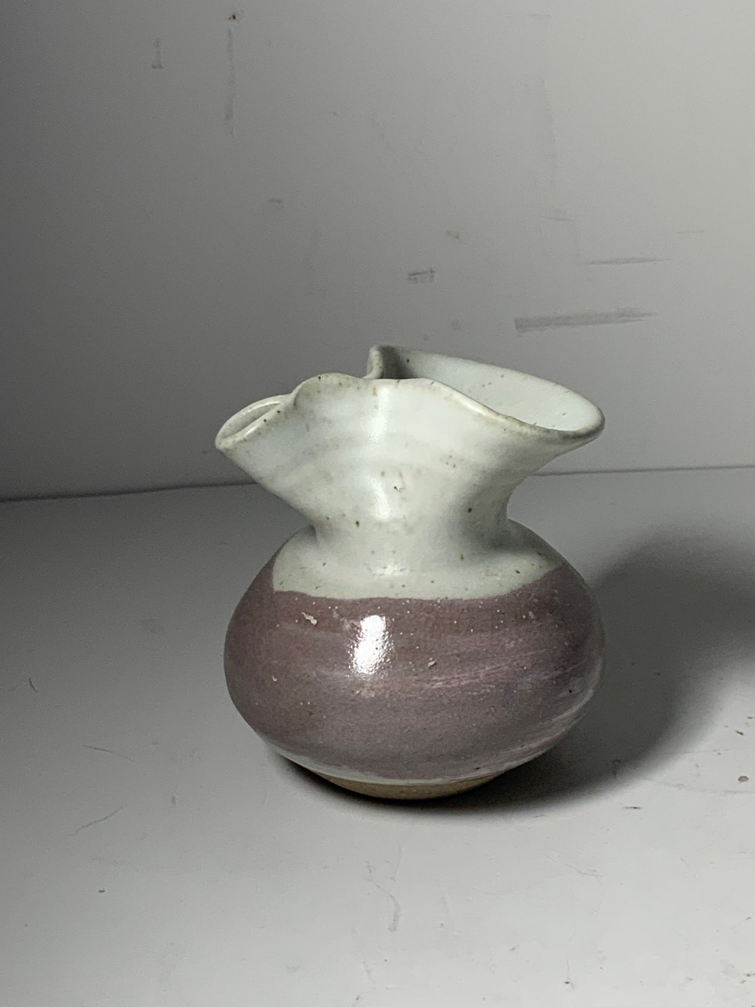 Art Pottery Stoneware Small Pinch Vase 3 In. - Etsy