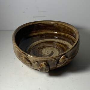 Vintage Studio Art Pottery Pig Bowl Signed 7 In. - Etsy