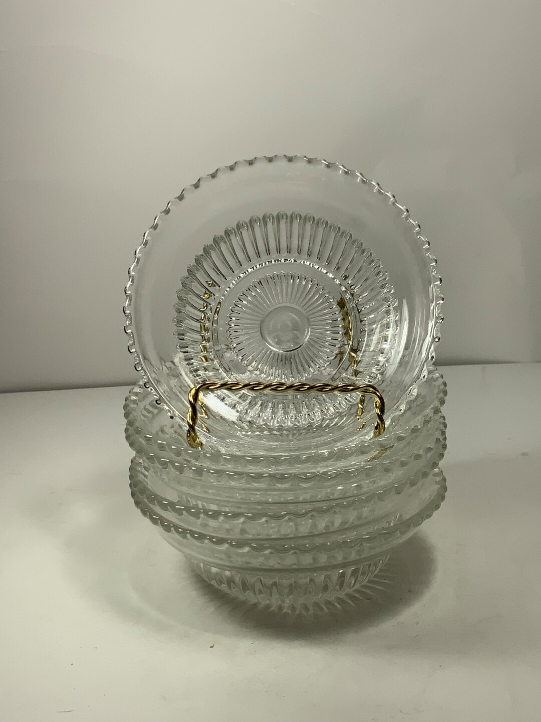 Set of 5 Vintage Arcoroc Clear Glass Berry Bowls 4.5 In. - Etsy
