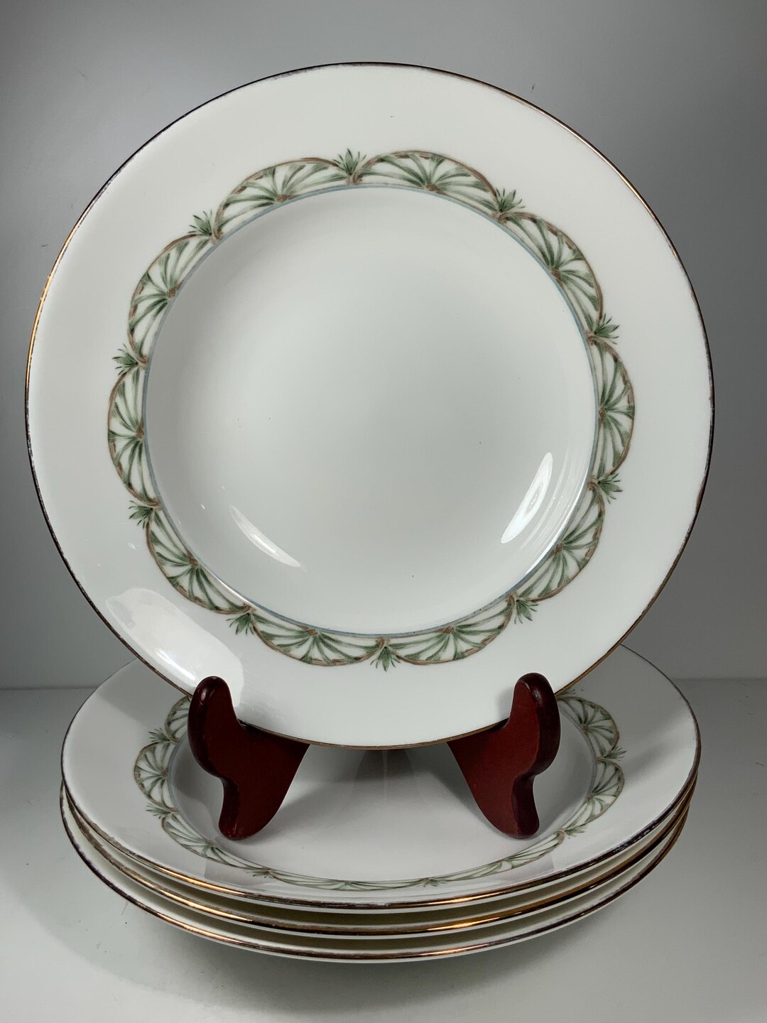 Set of 4 Lenox British Colonial Collection Colonial Shutter Pasta/soup ...