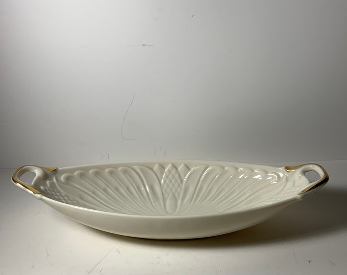 Vintage Lenox Porcelain Canoe Dish 11 In. - Etsy