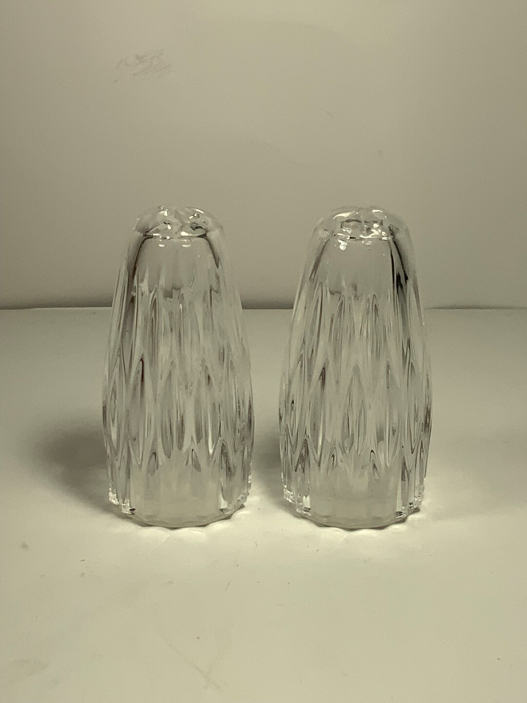 Vintage Princess House Royal Highlights Lead Crystal Salt & Pepper ...