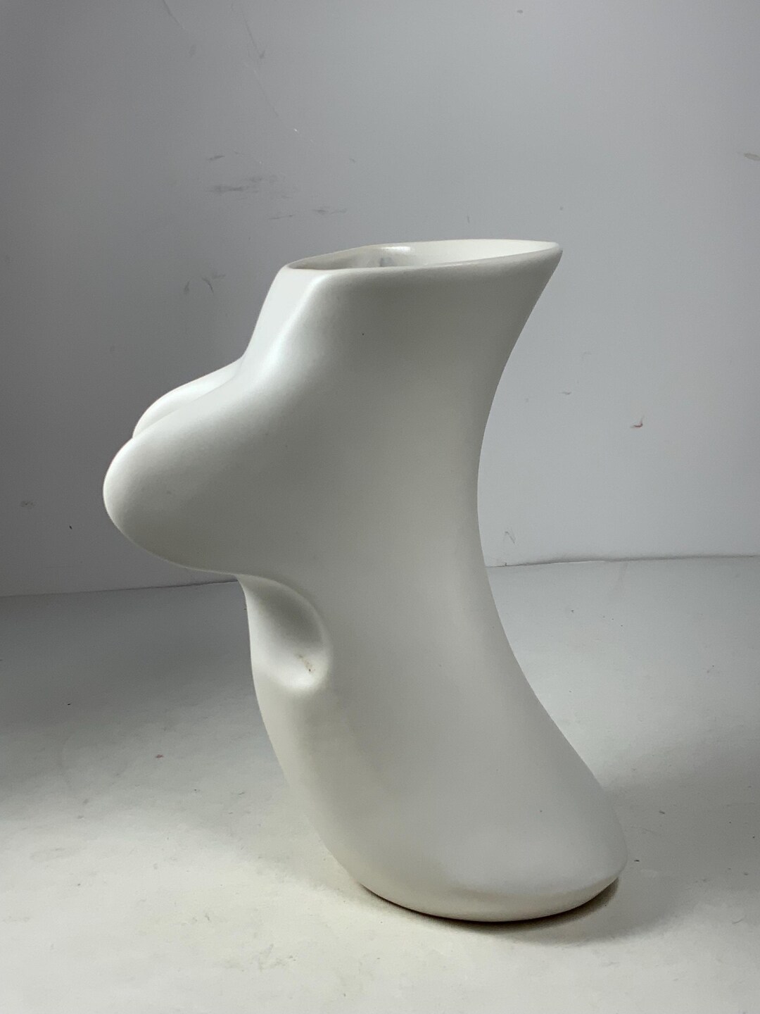 Vintage Peter Saenger Studio Modernist Vase Signed 6.75 In. - Etsy