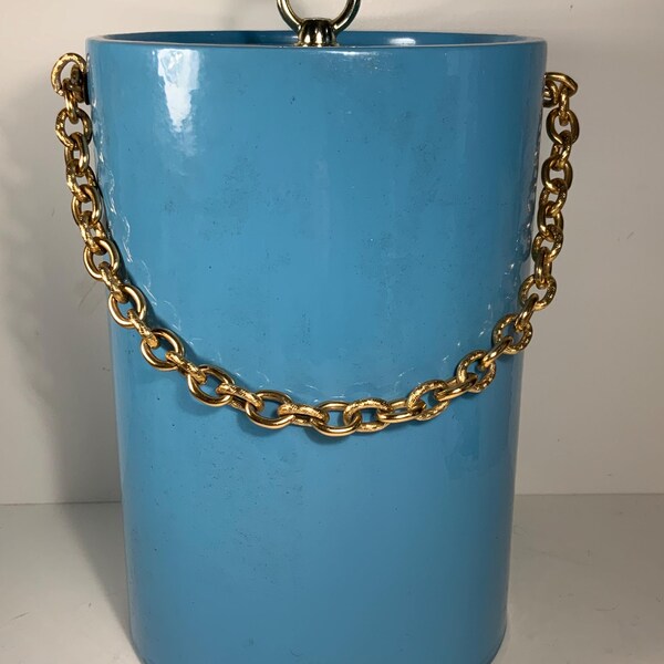 Turquoise Ice Bucket - Etsy