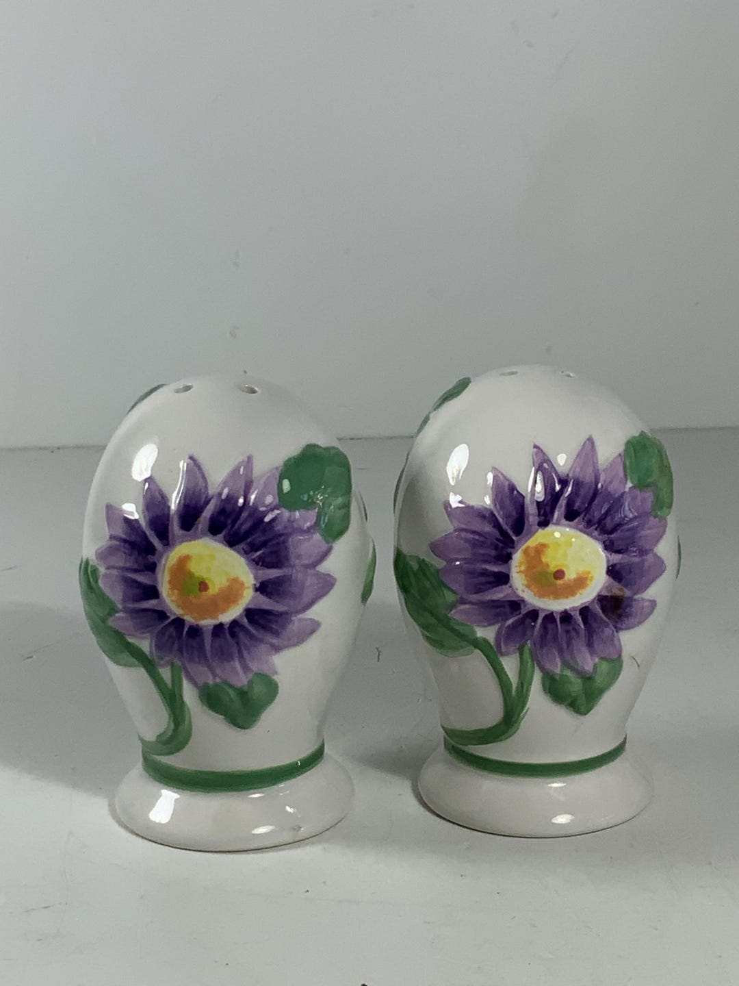 Pfaltzgraff 2004 Emma Salt & Pepper Shakers - Etsy