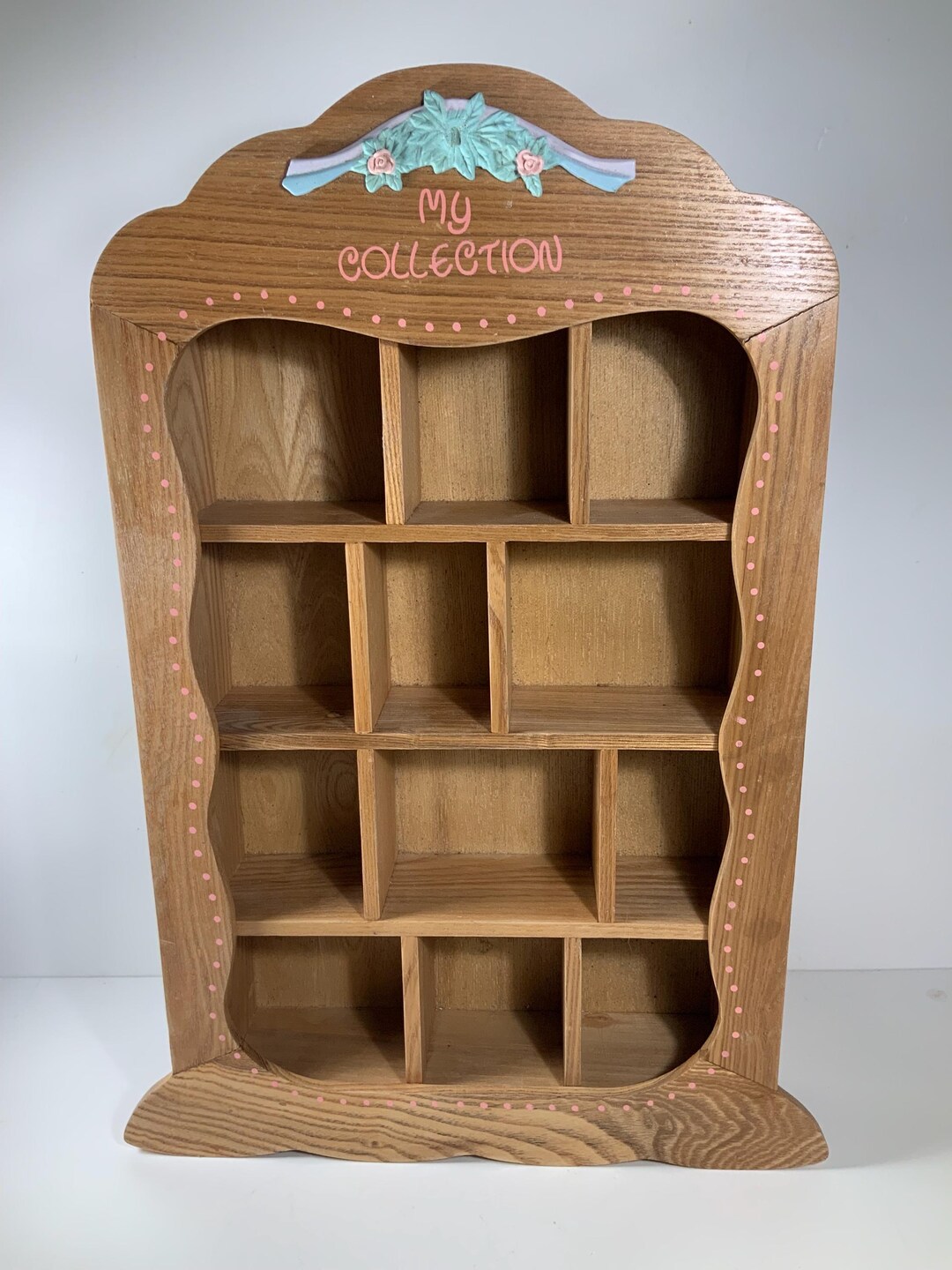 Vintage 1980s Enesco My Collection Precious Moments/trinket Wood ...