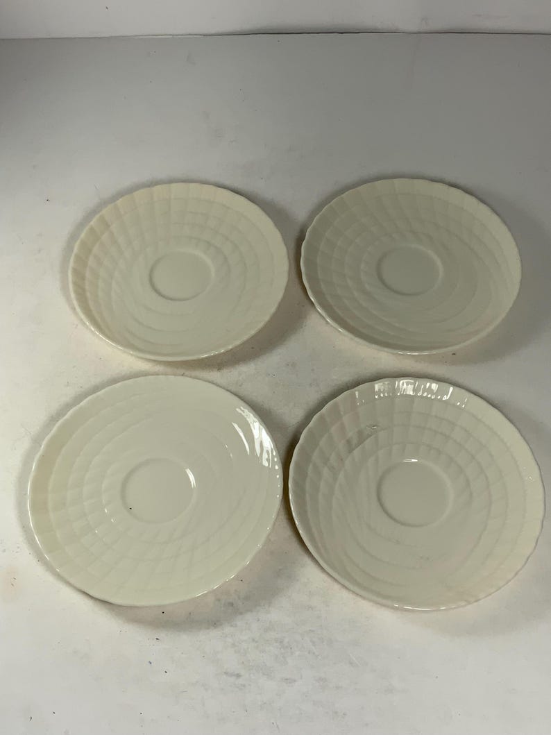 Set of 4 Lenox Gold Label Cascade Porcelain Saucers 5 In. - Etsy