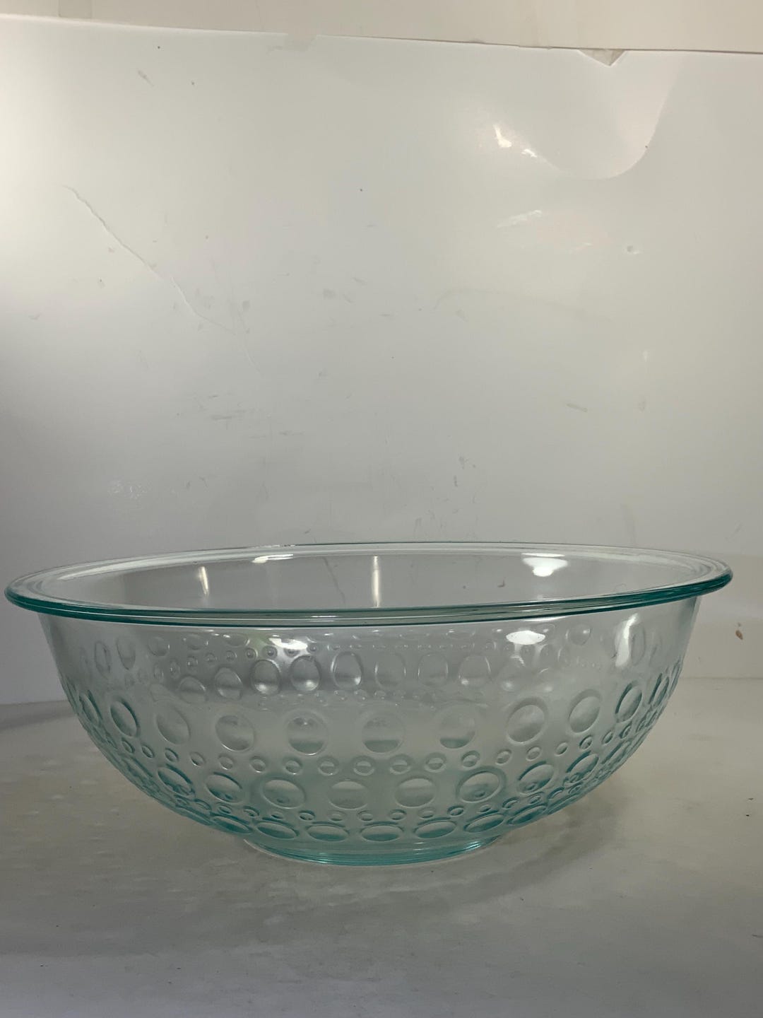 Pyrex 326 Polka Dots Blue Tinted Glass 4 Quart Mixing Bowl 11.5 In. - Etsy