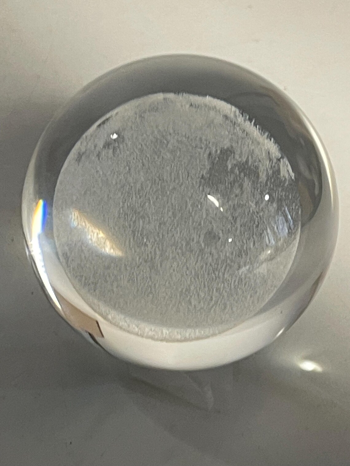 3D Laser Engraved Moon Design Crystal Ball Paperweight 2.5 In. - Etsy