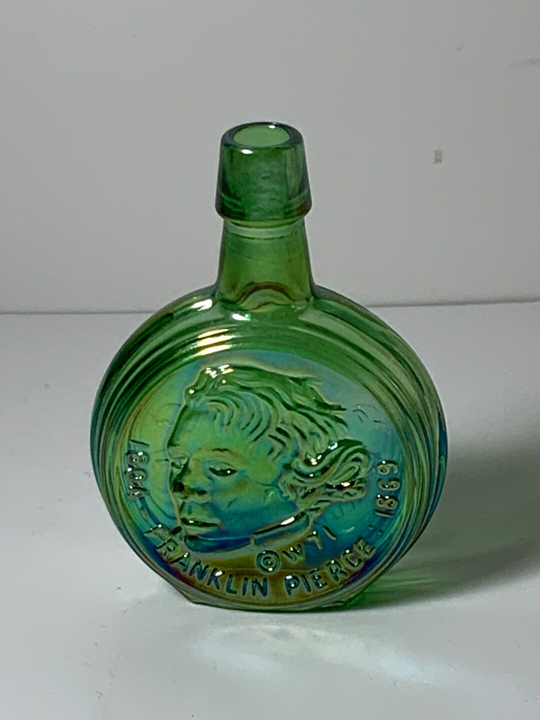 Wheaton Glass Mini Presidential Franklin Pierce Bottle 3 In. - Etsy