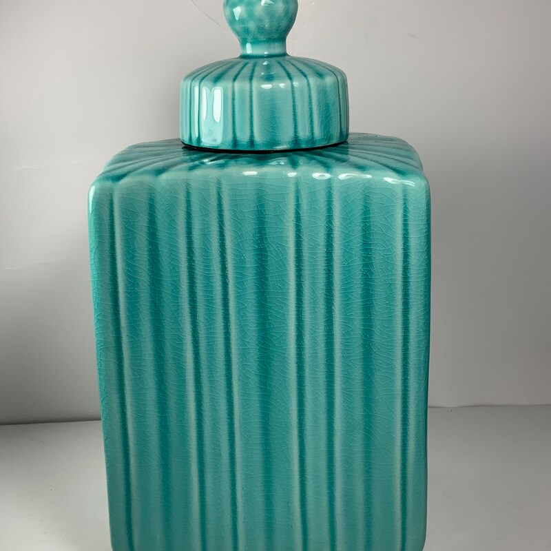 Turquoise Cookie Jar - Etsy