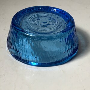 Vintage Wheaton Nuline Happy Sun Face Glass Ashtray 3.5 In. - Etsy