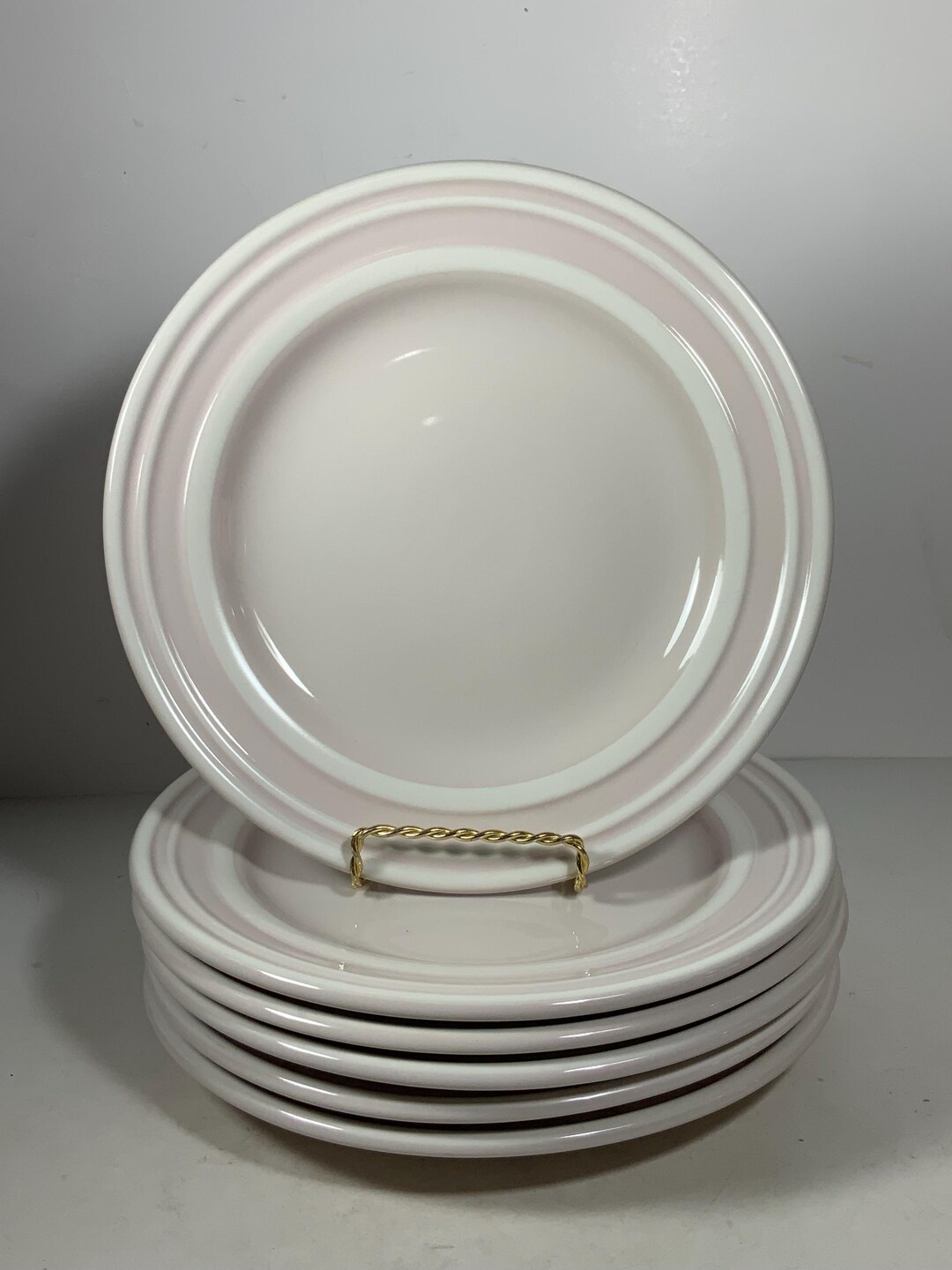 Set of 6 Kate Spade Lenox Sculpted Blush Pink Salad Plates 8.5 In. - Etsy