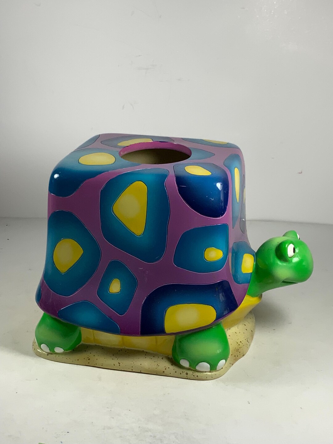 Van Pelt Resin Turtle Tissue Box Cover 6.5 In. - Etsy