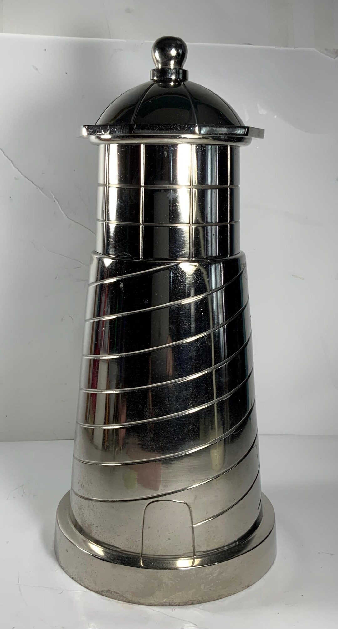 Aluminum Metal Large Nautical Lighthouse Candleholder 15.5 In. - Etsy
