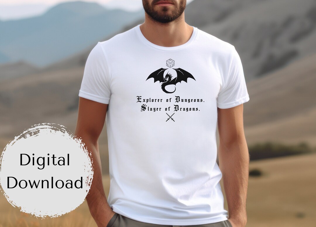 DnD SVG, archivo PNG, Archivo de corte para Cricut y Silhouette ...