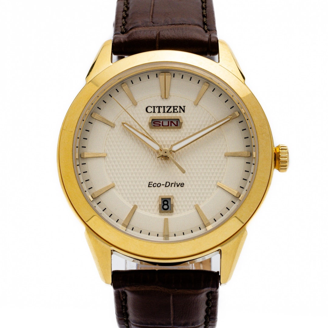New Citizen Rolan Stainless Steel Eco-drive Watch - Etsy