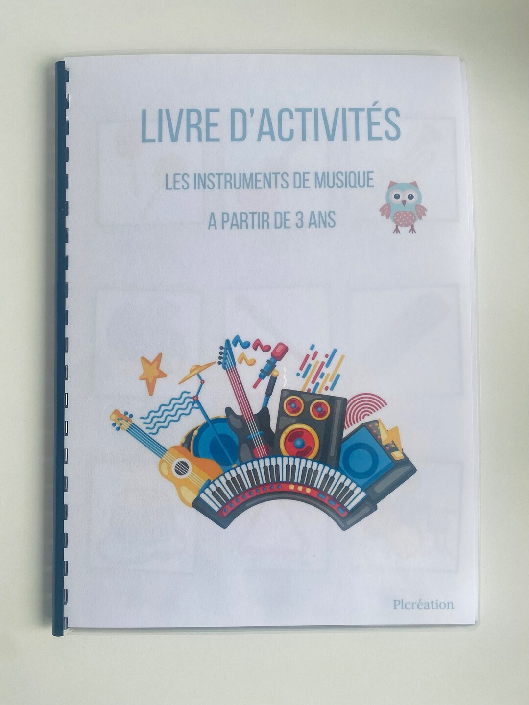 Music Activity Book - Etsy