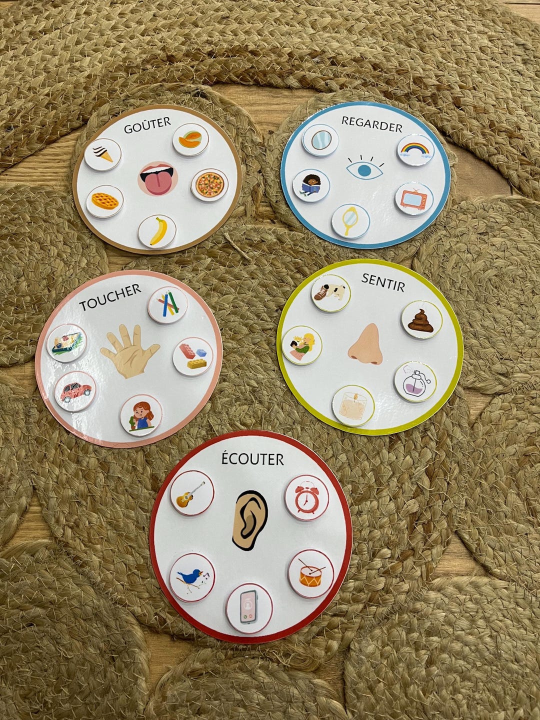 Apprendre les 5 Sens – Jeu à Scratch, Éveil Sensoriel, Activité ...