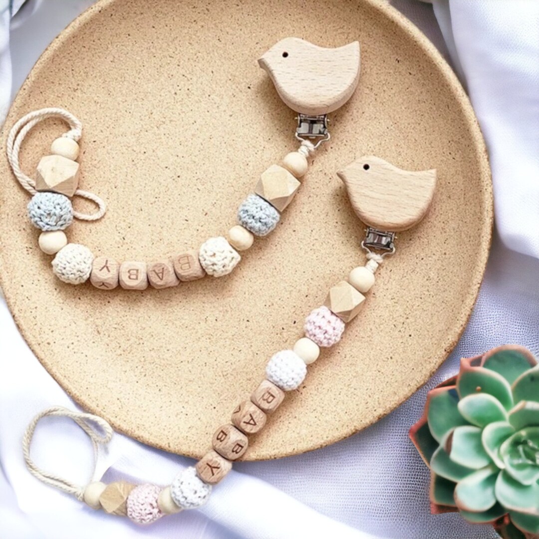 Personalized Pacifier Clip. Custom Name Pacifier Clip, Perfect as a ...