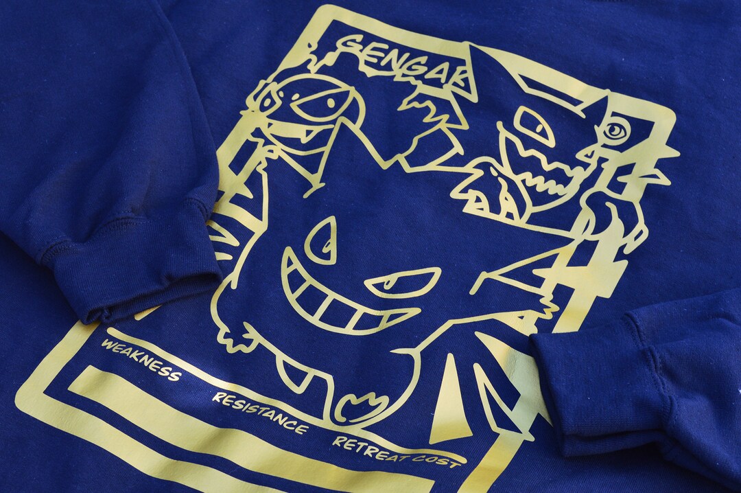 Gengar Gang Card Crewneck Sweatshirt - Etsy