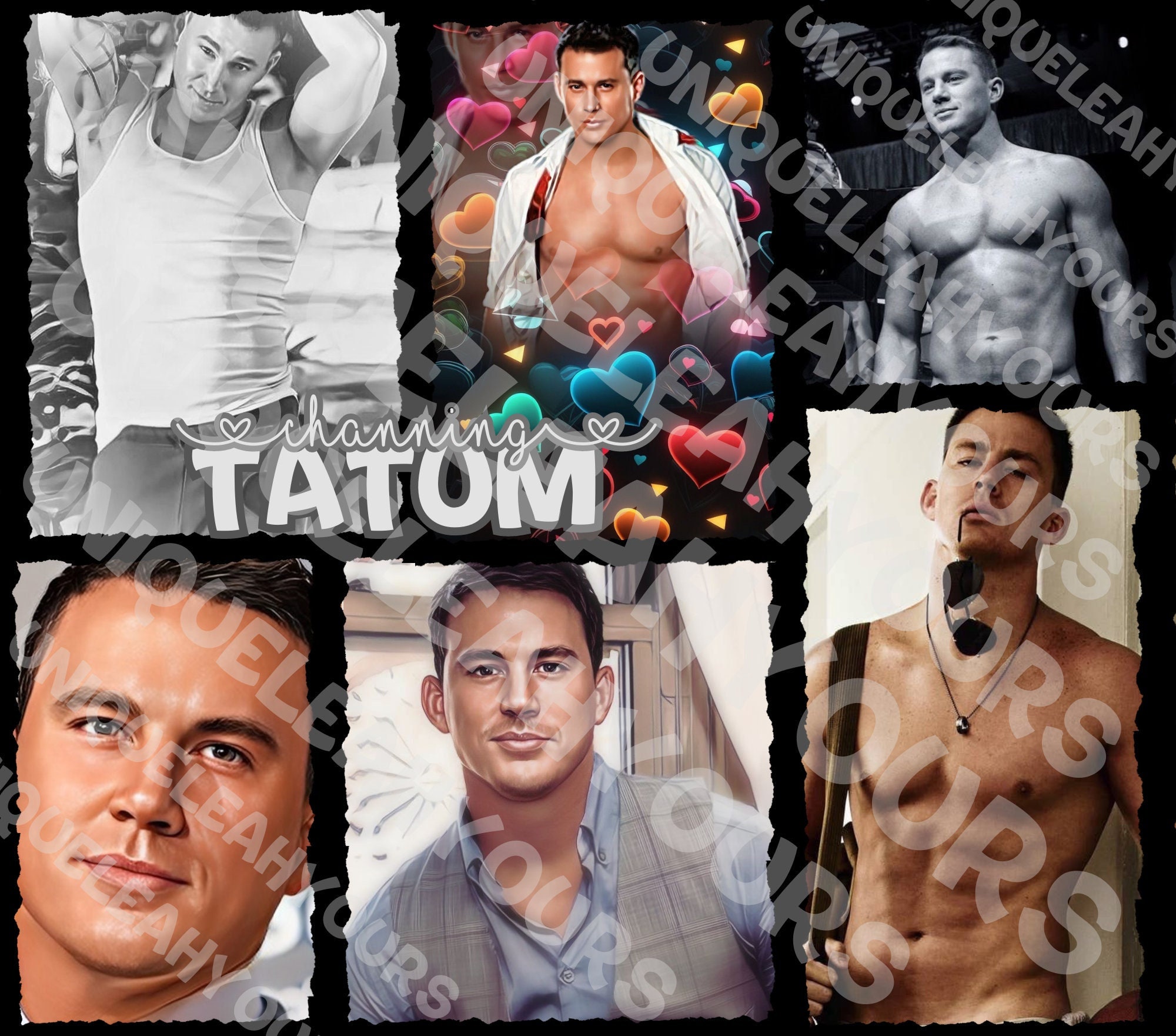 Channing Tatum Collage