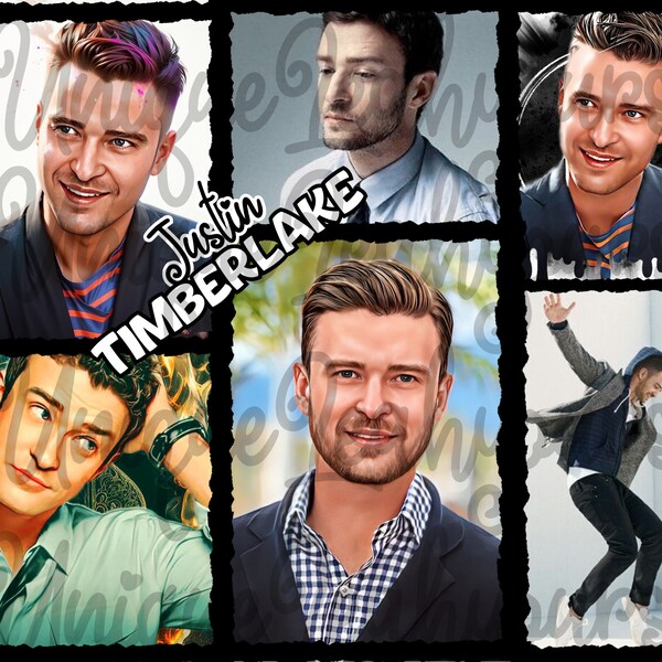 Justin Timberlake - Etsy