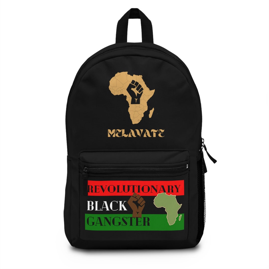 Revolutionary Black Gangster Backpack - Etsy