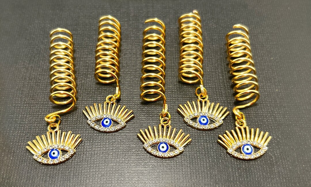 Gold Loc Jewelry Gift Set 5pc Freestyle, (braids Twists)coil Loc ...
