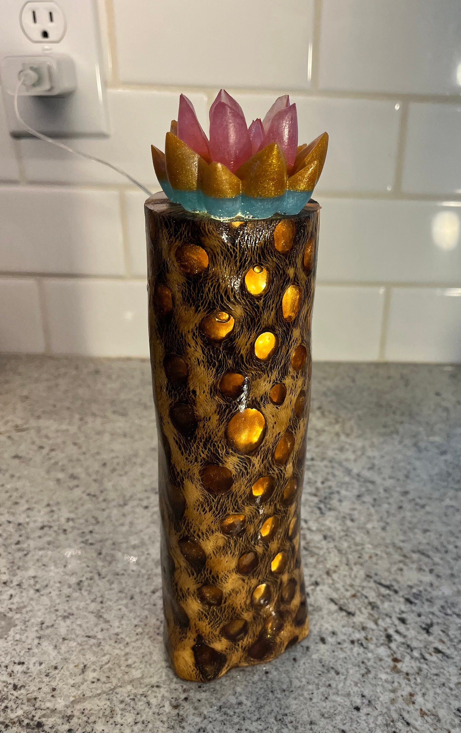 Cholla Meditation Lamp - Etsy