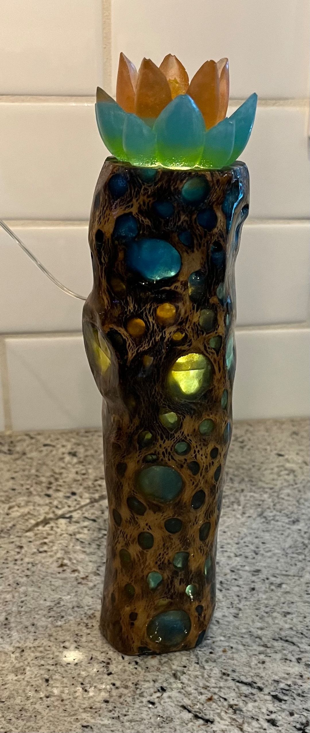 Cholla Meditation Lamp - Etsy
