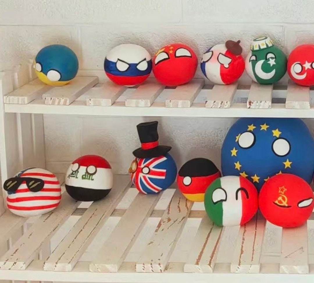 Countryball Clay - Etsy