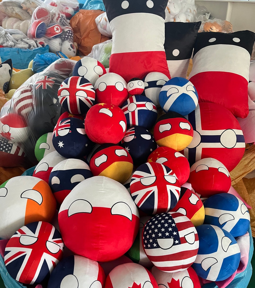 Countryball Plushies buy 2 Get 1 FOR FREE - Etsy