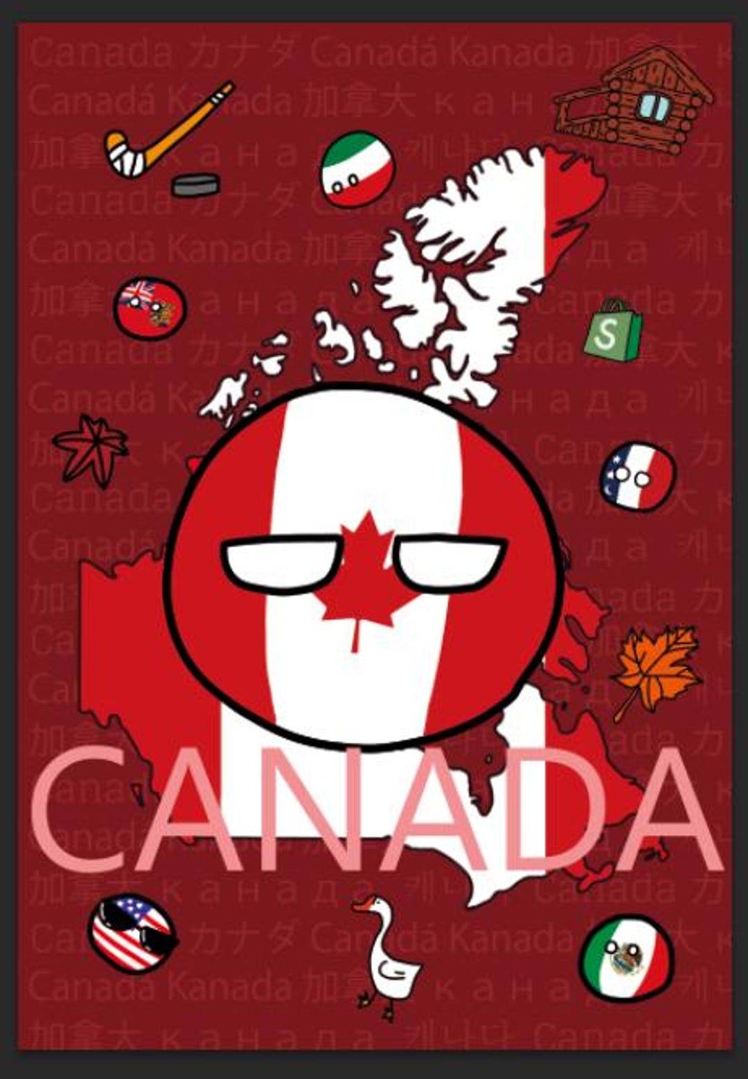 Countryball Puzzle 70 Pieces 1520 Cm - Etsy
