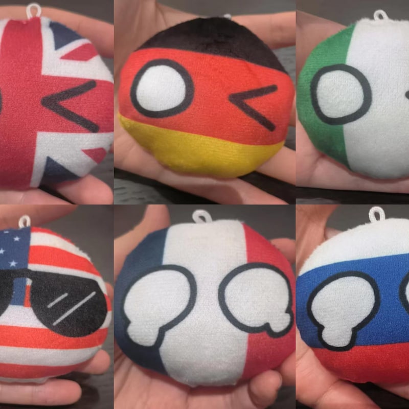 Countryball Plushies - Etsy