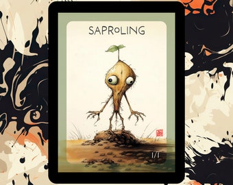 Saproling Token Pack for Magic the Gathering MTG: 4 Pack 1/1 Saproling ...