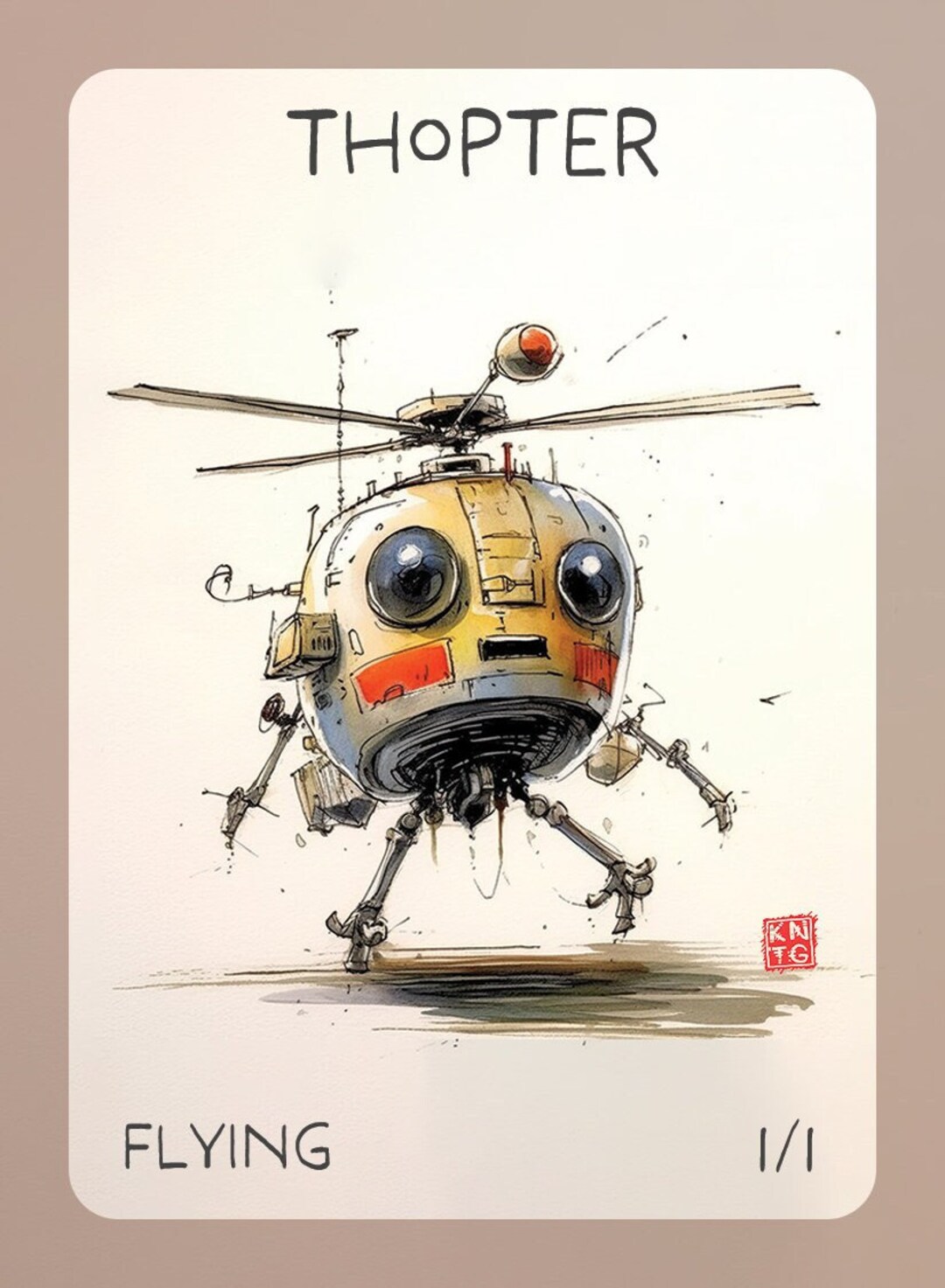 Thopter Token for Magic the Gathering - Etsy