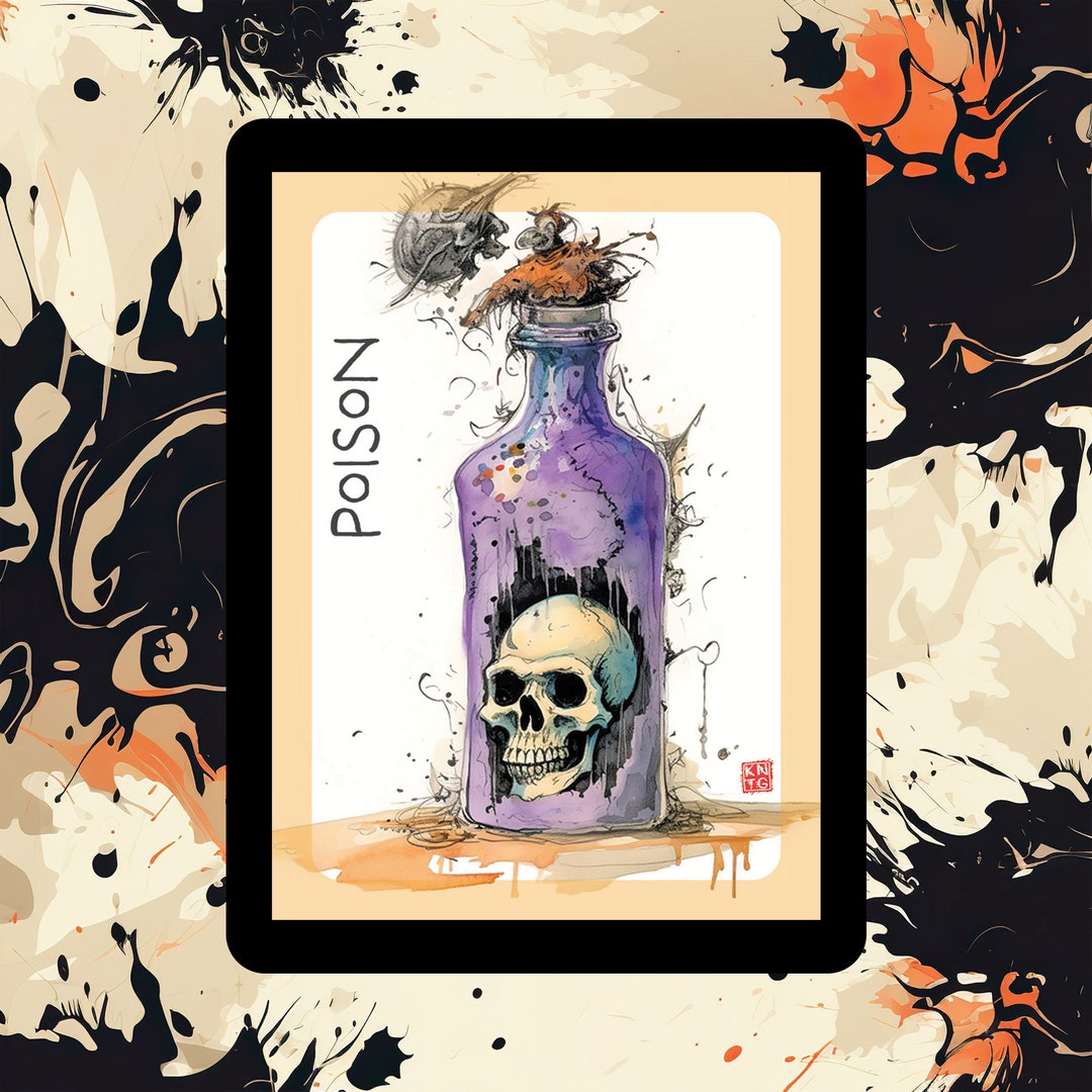 Poison Counter Token for Magic: the Gathering - Etsy