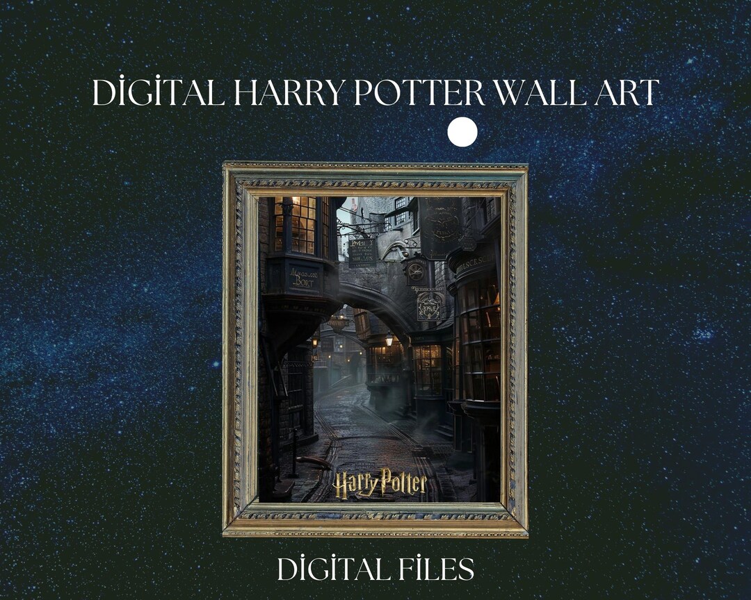 Magic School Art Print, Wizards and Witches Castle, Vintage Dark ...