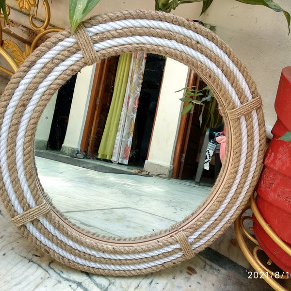 Rope Mirror - Etsy