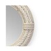 MDF Wood White Rope Mirror Rustic Nautical Wall Mount Mirror - Etsy
