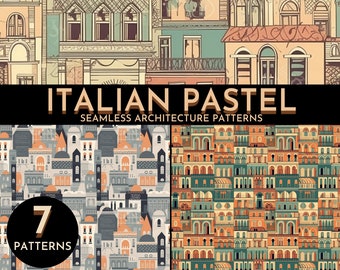 INDONESIAN PASTEL Digital Paper Travel Texture 6 Patterns - Etsy