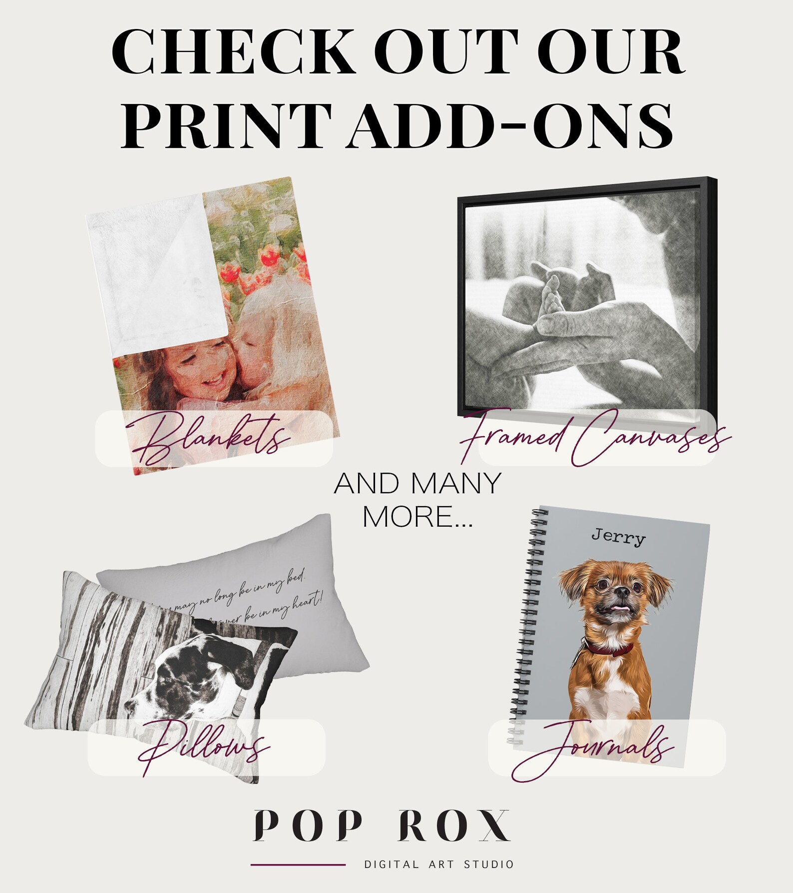 Custom Art Print From Photo, Memorial Gift, Watercolor Portrait ...