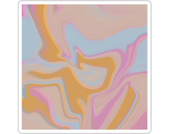 Groovy Retro Sticker - Etsy