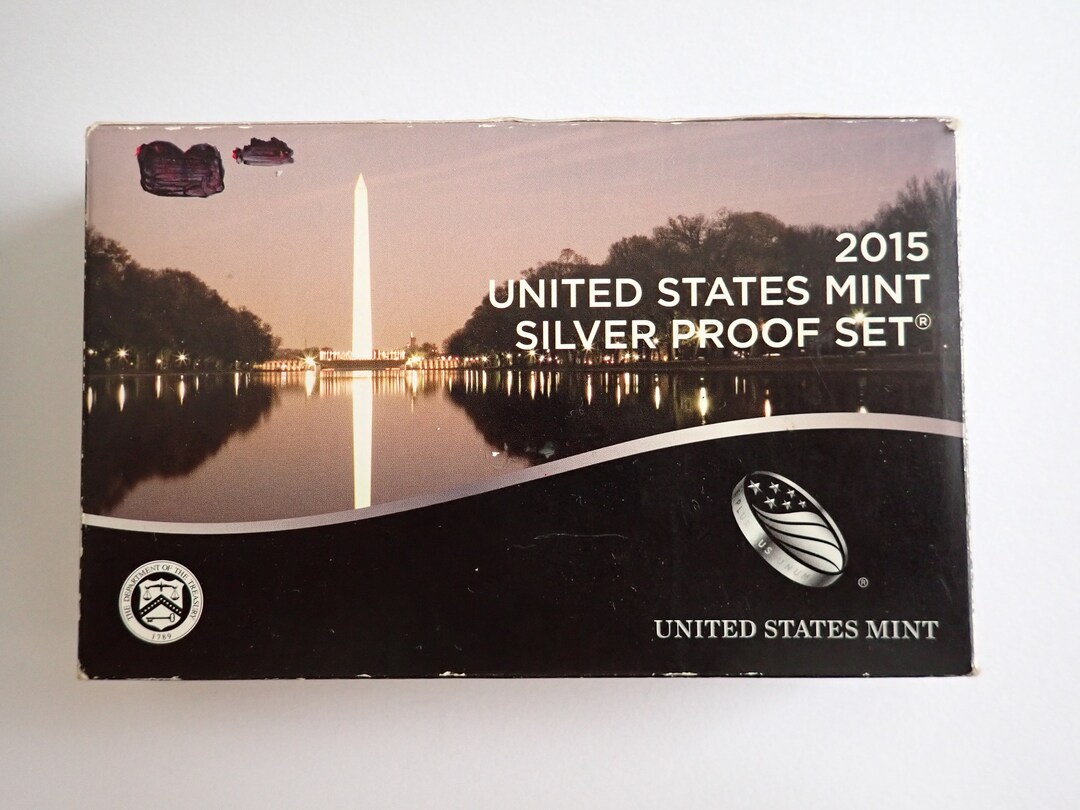 2015 S, Silver Proof 14 Coin Set With Box & COA - Etsy