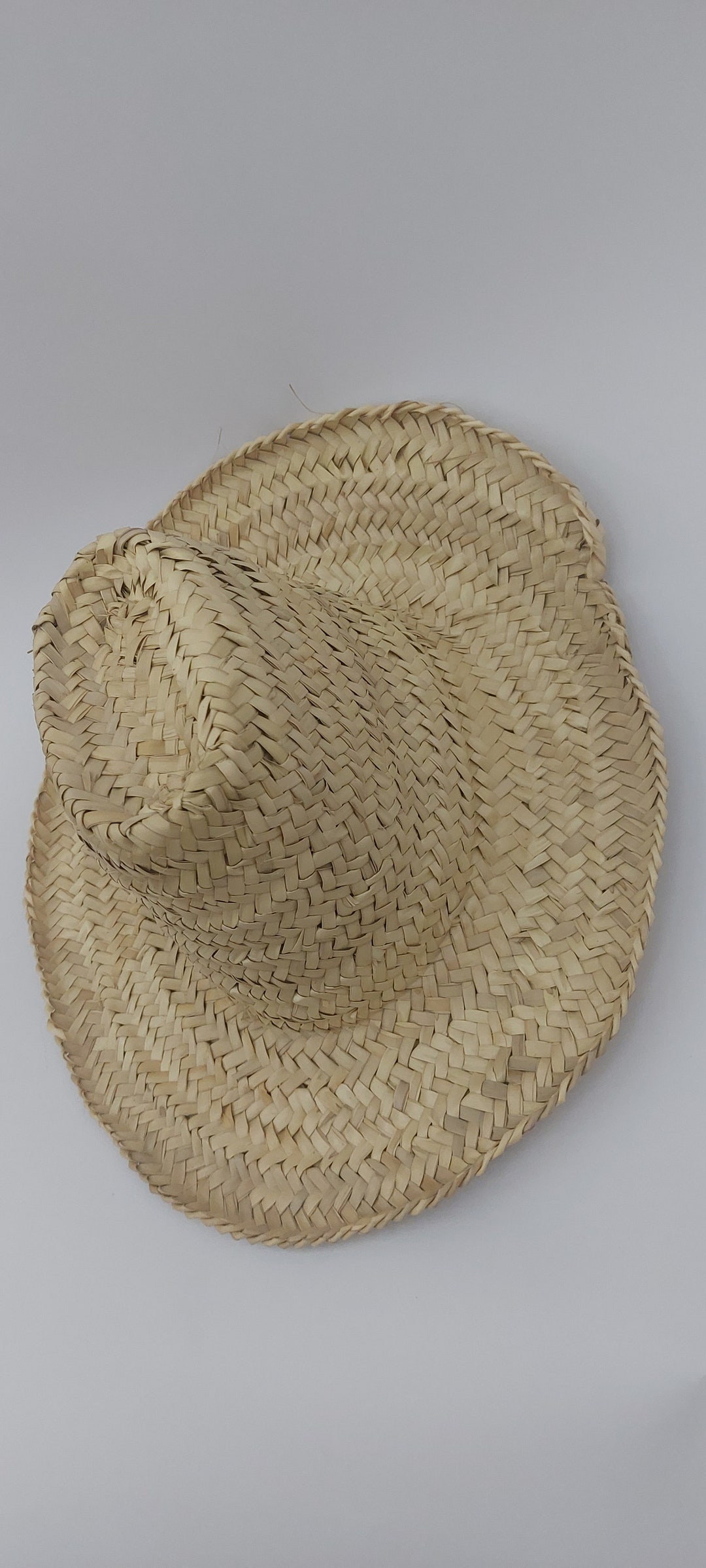 Large Straw Hat Wide Brim Hat Palm Leaf Hat Unisex Hat - Etsy