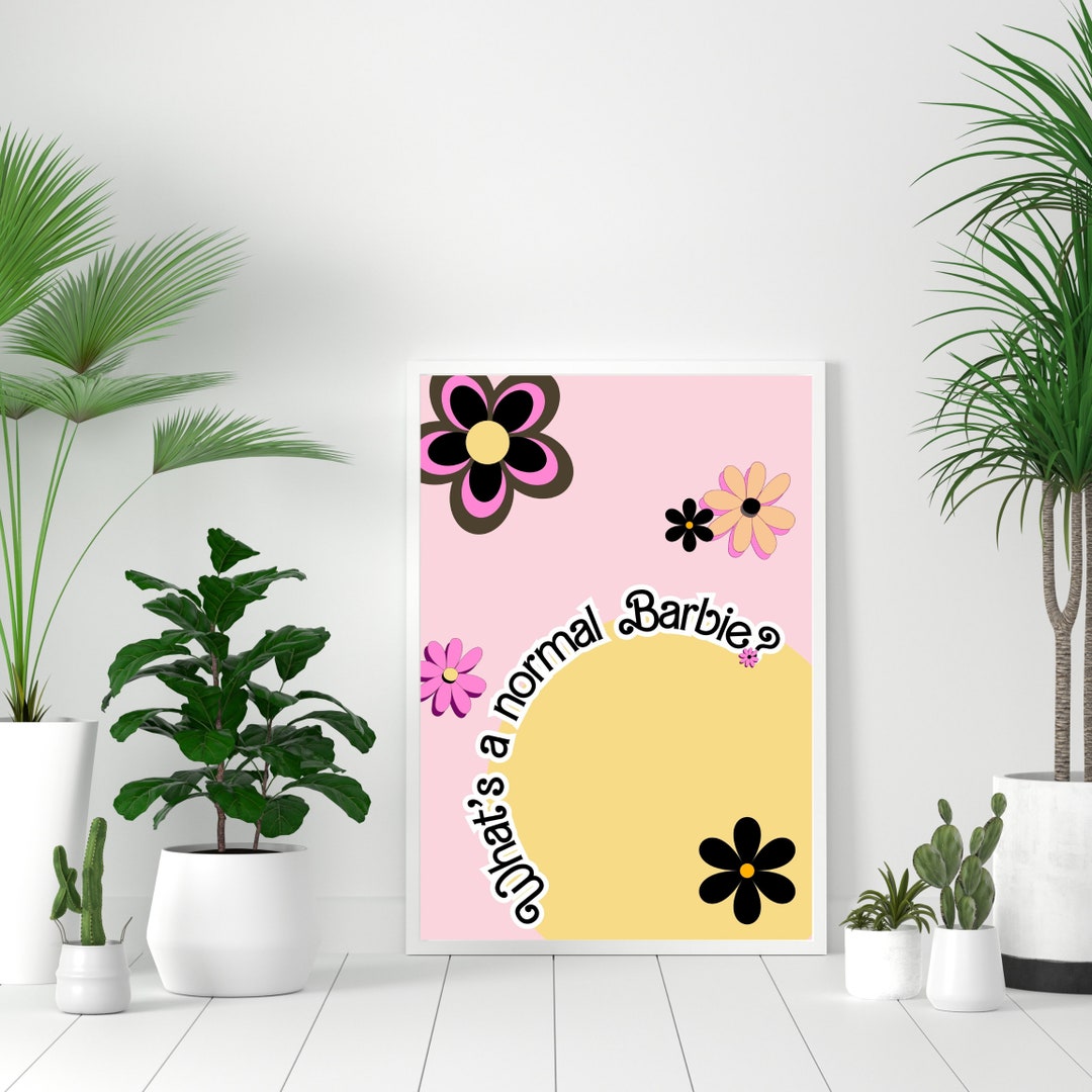 What's a Normal Barbie? Wall Art Collection, Downloadable Print ...