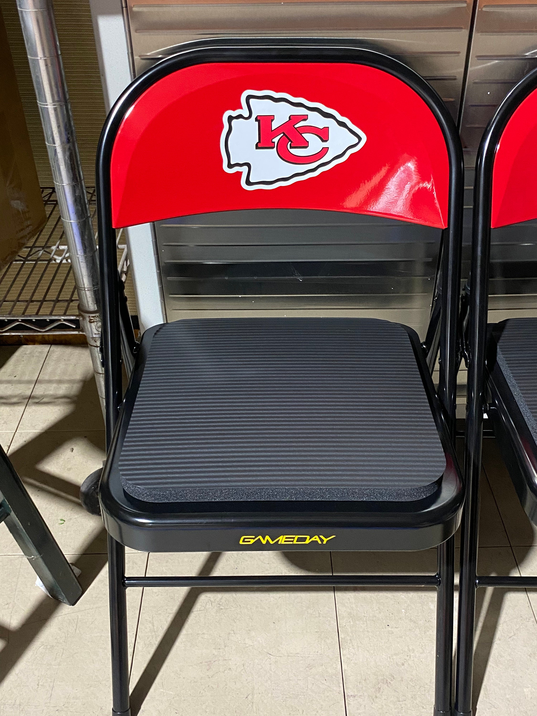 Kansas City Chiefs Gameday Chair 1 Chair Only. - Etsy